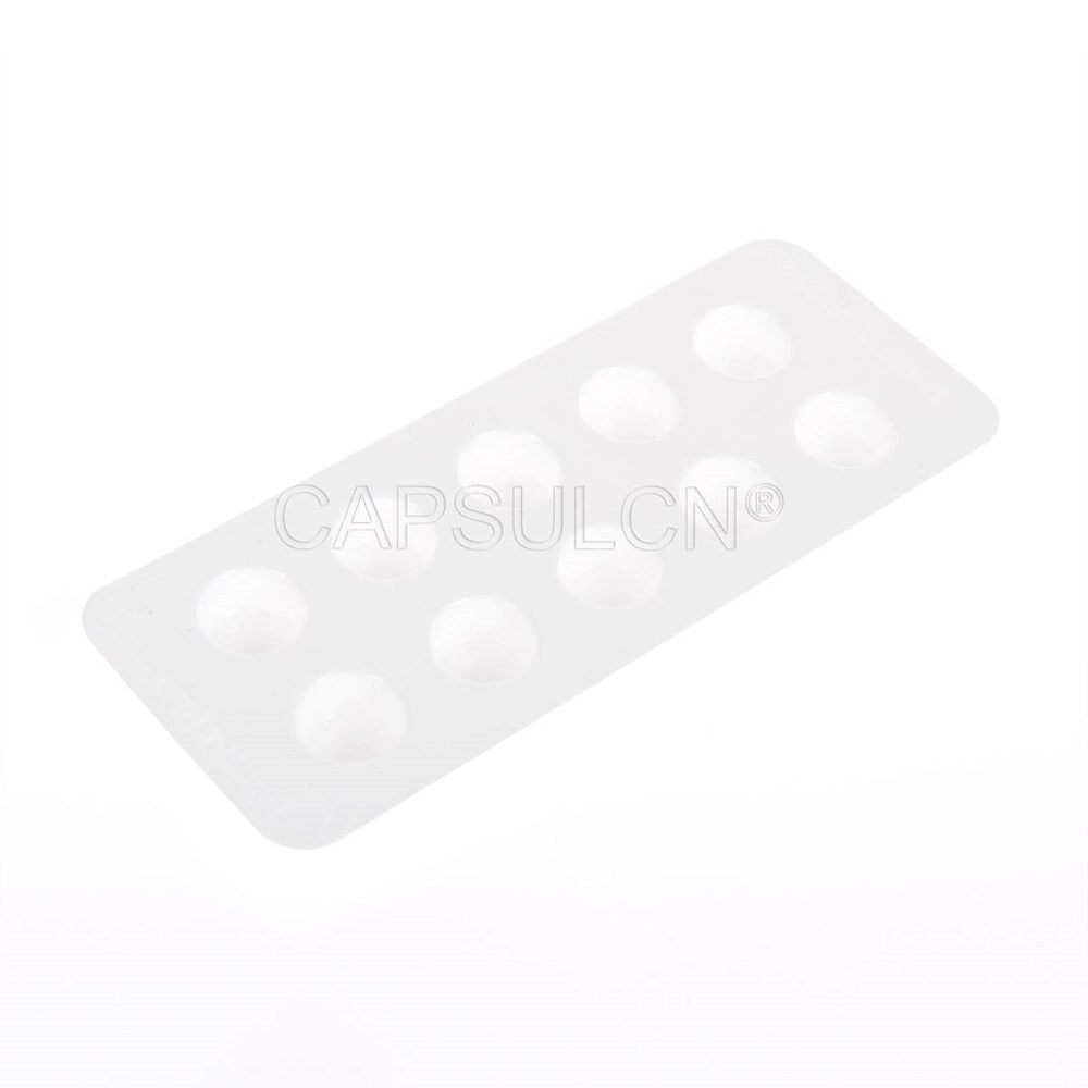 Dia 9mm Round tablet Blister Packing Sheet with 10 holes - IPharmachine